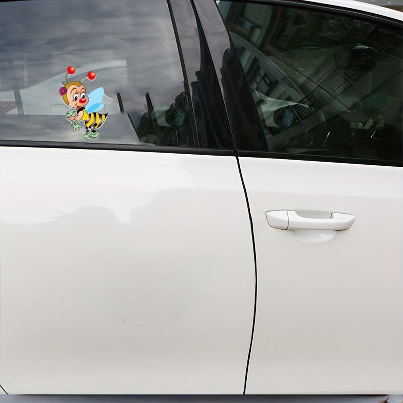 Pvc Cute Adorable Bee Sticker Vinyl Decal Car Window Ute - Temu Canada