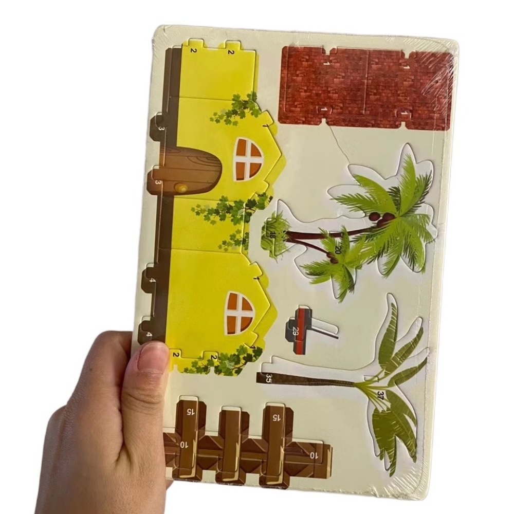 Diy Paper Three dimensional Puzzle Teaching Aids Self - Temu New Zealand