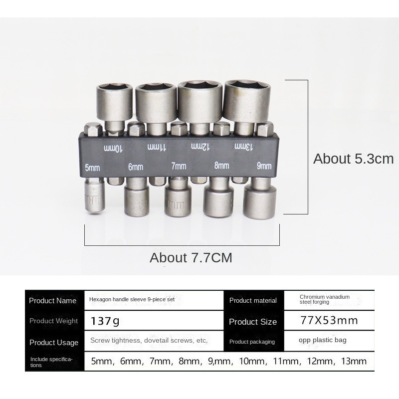Hexagon Handle Pneumatic Socket Head Hand Drill Electric - Temu Canada