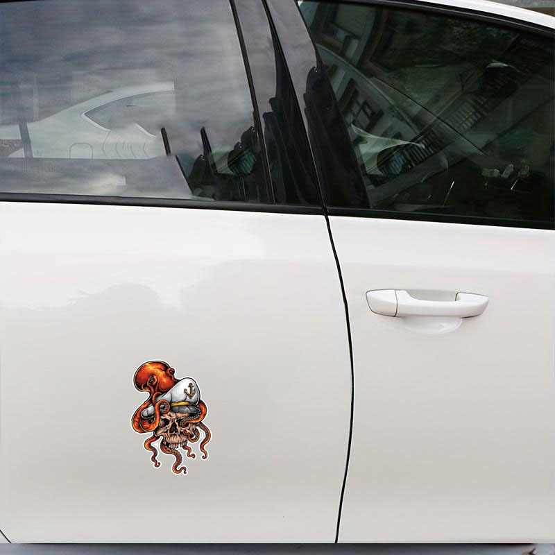 Octopus Vinyl Sticker Decal For Car Motorcycle - Temu Australia