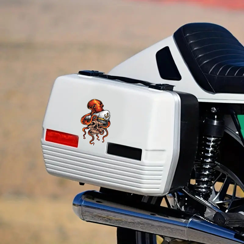 Octopus Vinyl Sticker Decal For Car Motorcycle - Temu Australia