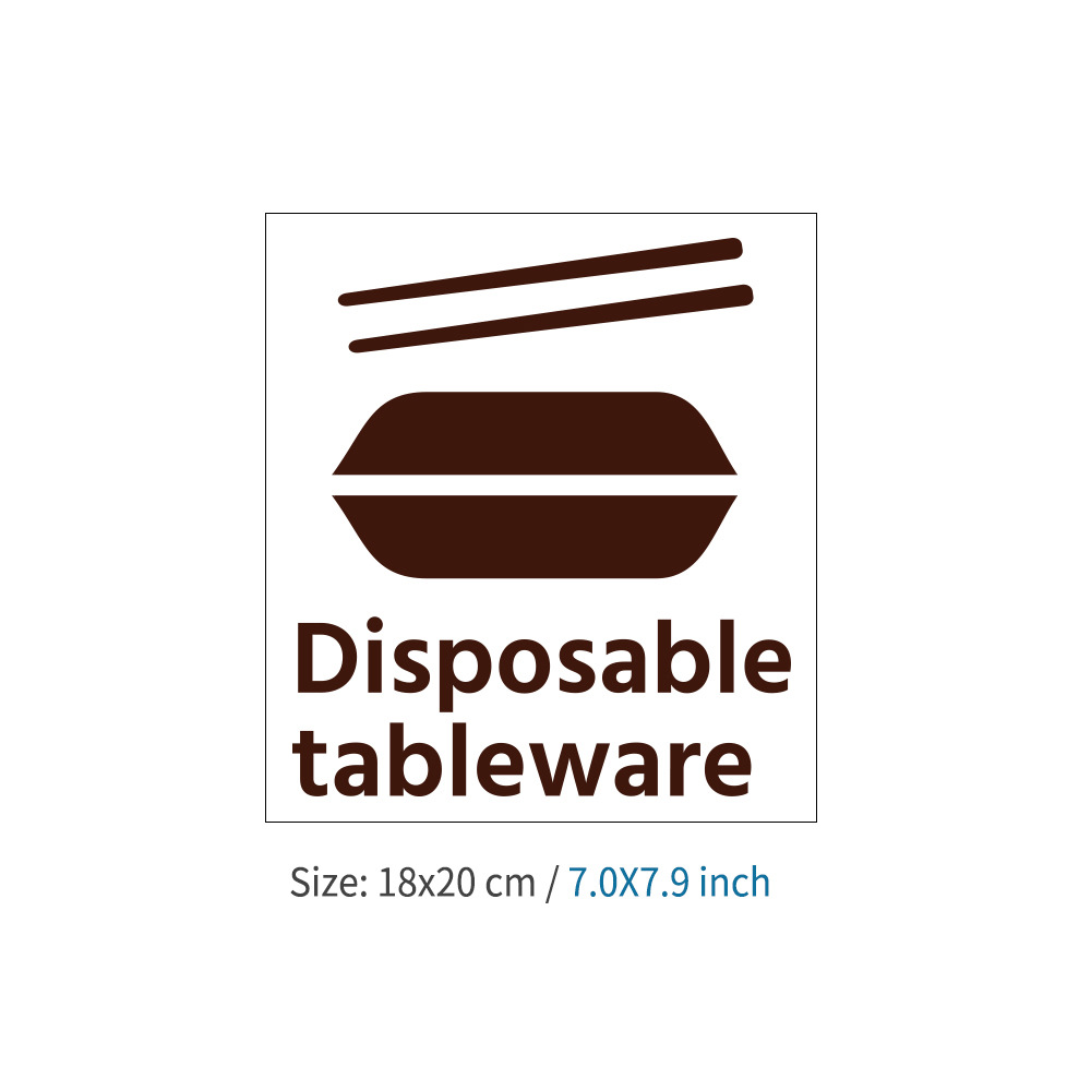 Garbage And Recycling Decals Pvc Stickers Decals For Trash - Temu Australia