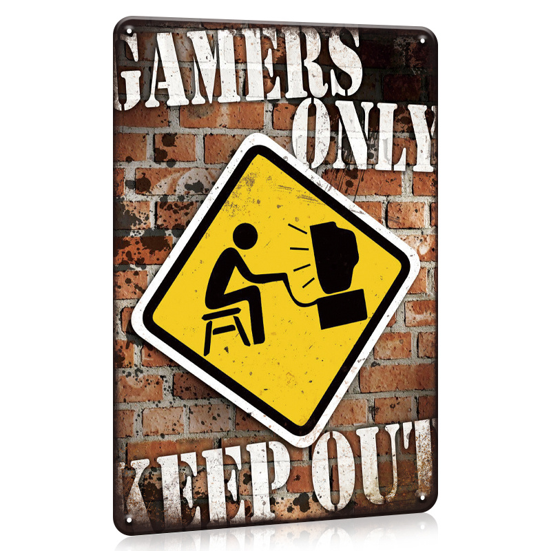 Keep Signs Games Bedroom Door Warning Sign Funny Wall Art - Temu Ireland
