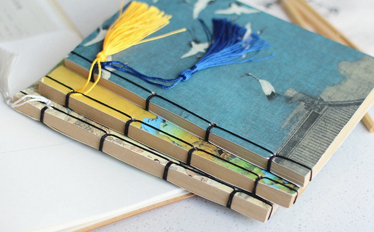 Chinese Vintage Painting Bound Journal Antique Style - Temu