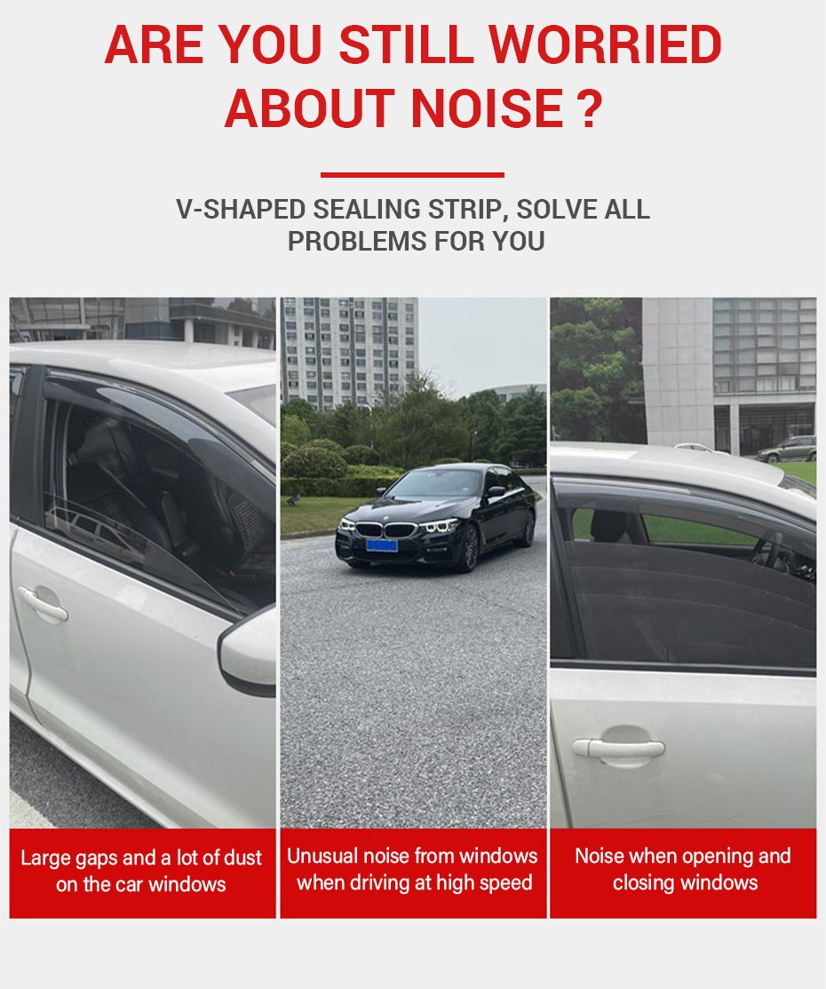 V Shape Car Seal Strip Auto Side Window Rubber Sealing Strip - Temu