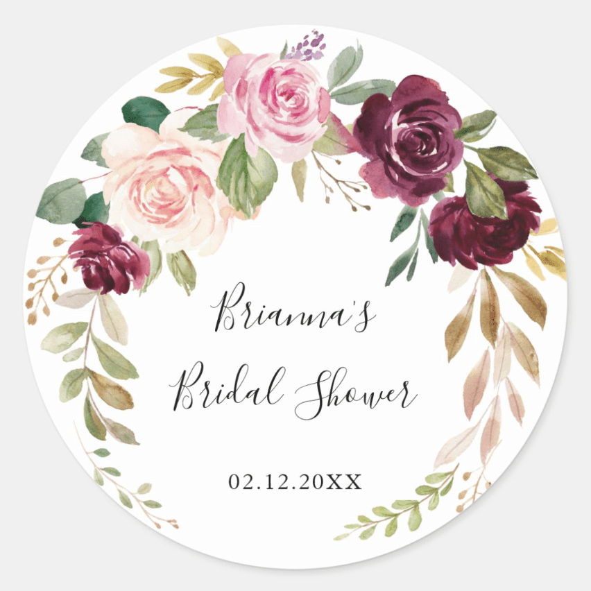 Custom Round Label Stickers Custom Stickers Weddings - Temu United Kingdom