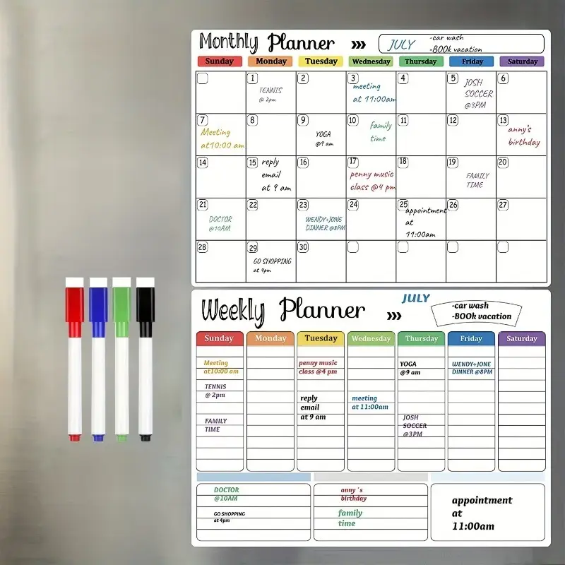 Refrigerator Weekly Planner Easy Use Customizable Perfect - Temu Portugal Refrigerator Weekly Planner Easy Use Customizable Perfect - Temu Portugal