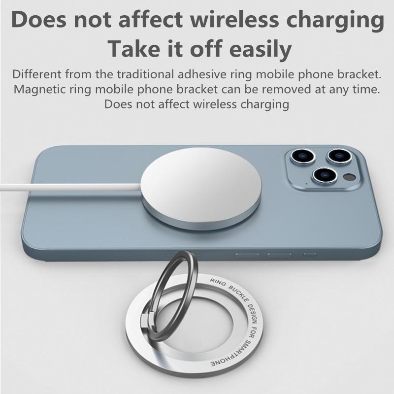 360° Magnetic Phone Holder Stand Finger Ring - Temu