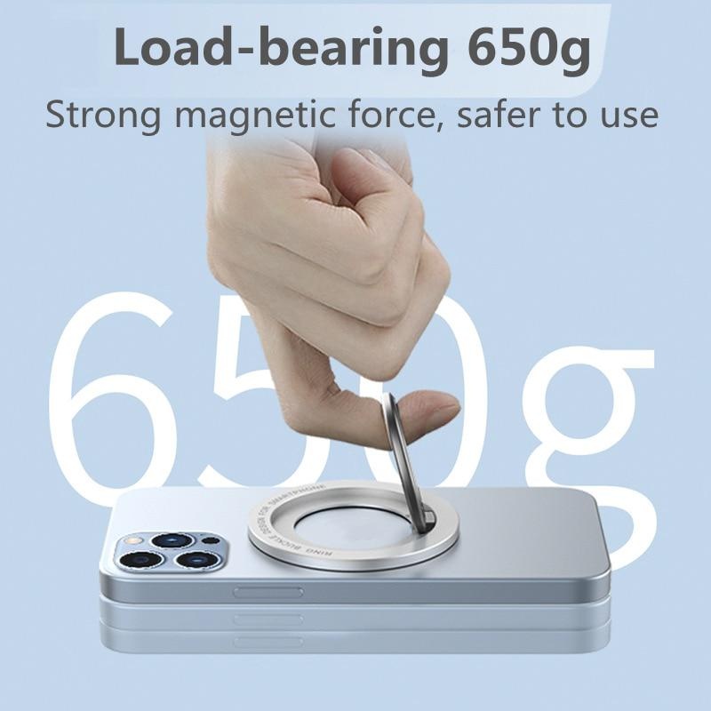 360° Magnetic Phone Holder Stand Finger Ring - Temu