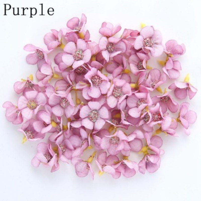 Small Flower Heads Diy Garland Handmade Material Artificial - Temu ...