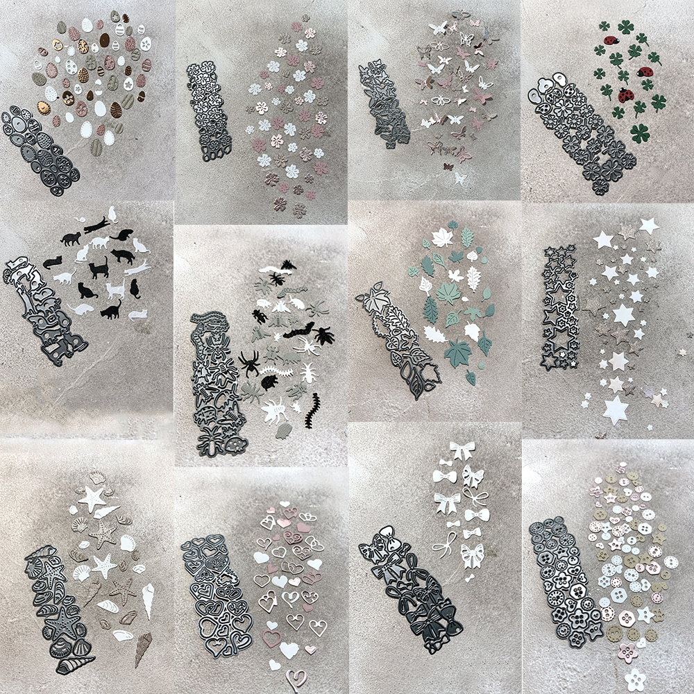 Flower Edge Metal Cutting Dies Decoration Scrapbooking Paper Craft ...