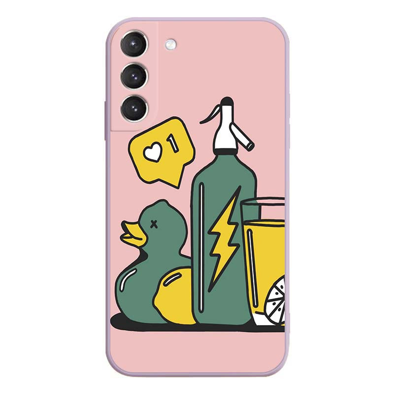 Cartoon Comics Duck Tpu Soft Protective Phone Case Samsung - Temu ...