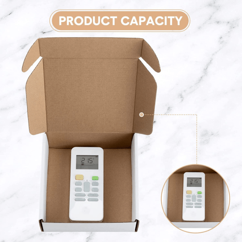 White Cardboard Shipping Boxes Gift Boxes Lids Wrapping - Temu