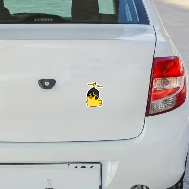 Rubber Duck Sticker Funny Bumper Sticker Decal Vinyl Car - Temu Australia