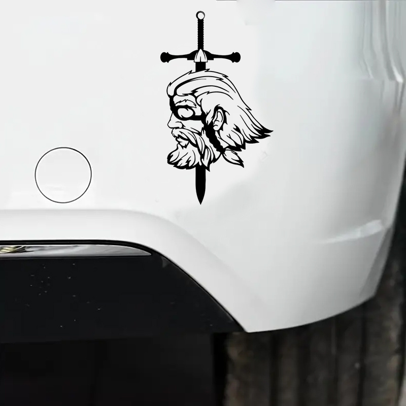 God Norse Mythology Odin Car Stickers Laptop Water Bottle - Temu Canada