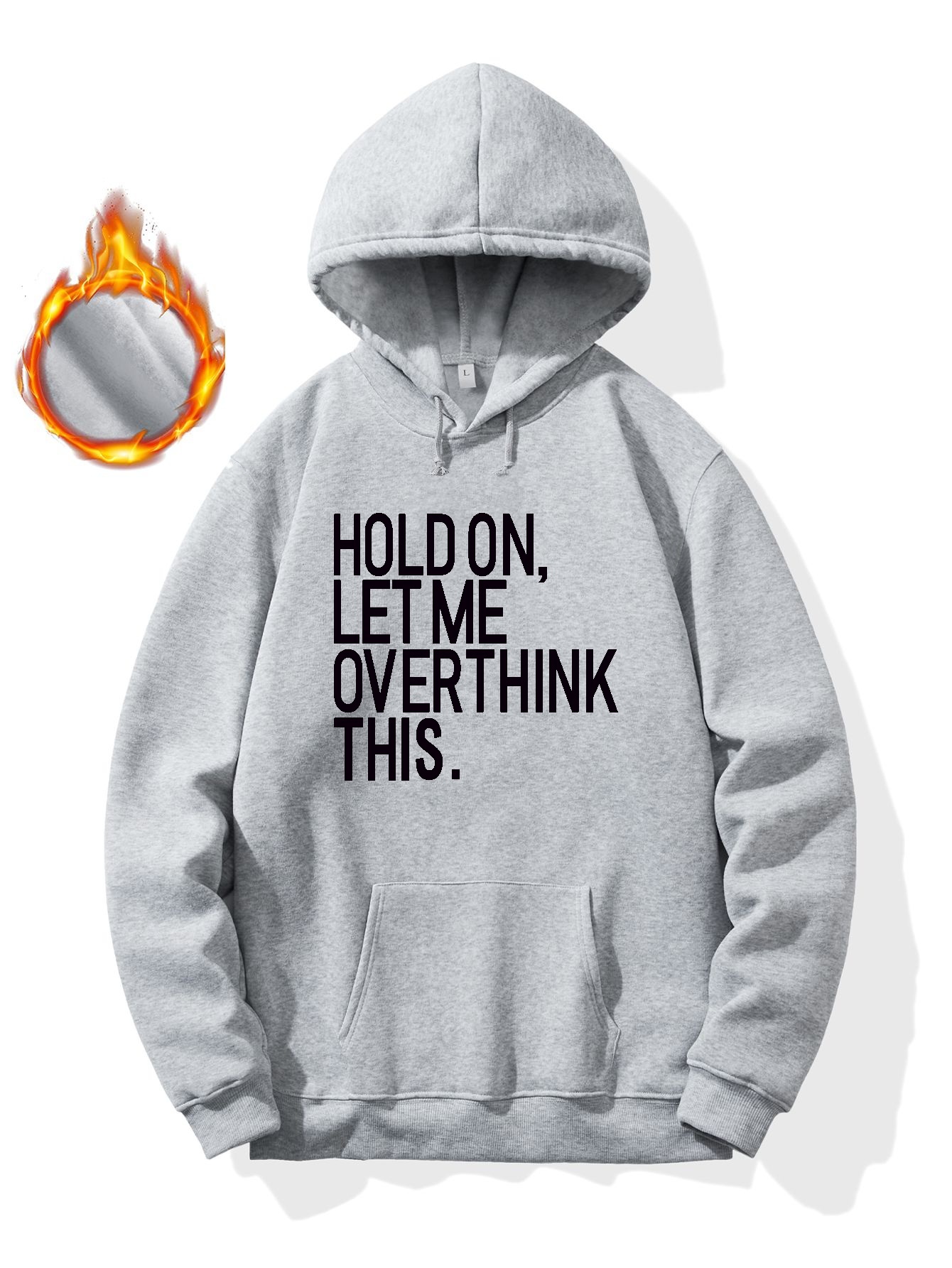 men's long sleeve funny slogan print hoodies street casual - Temu New Zealand