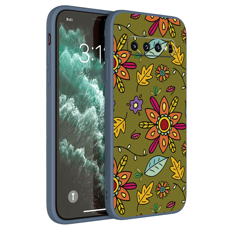 Cute Flower Tpu Anti fall Soft Protective Phone Case Samsung - Temu ...