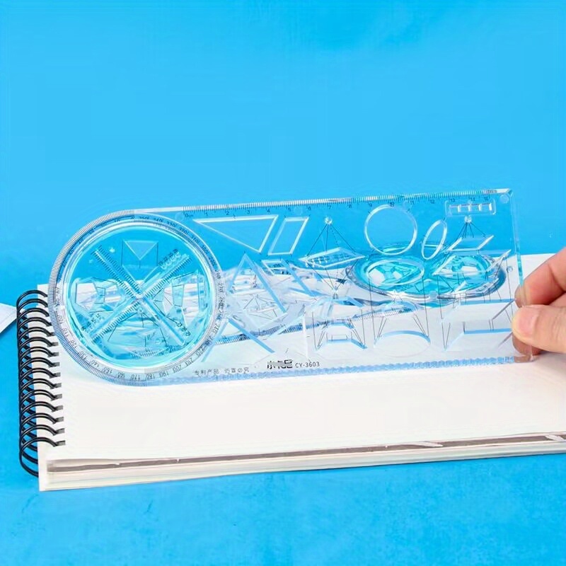 Multi Functional Engineer Ruler Multifunctional Drawing Of School ...