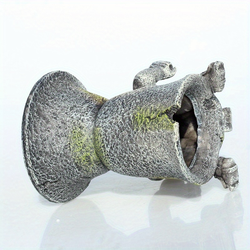 Aquarium Decoration Resin Fish Tank Rock Cave Decor Hideout - Temu New ...