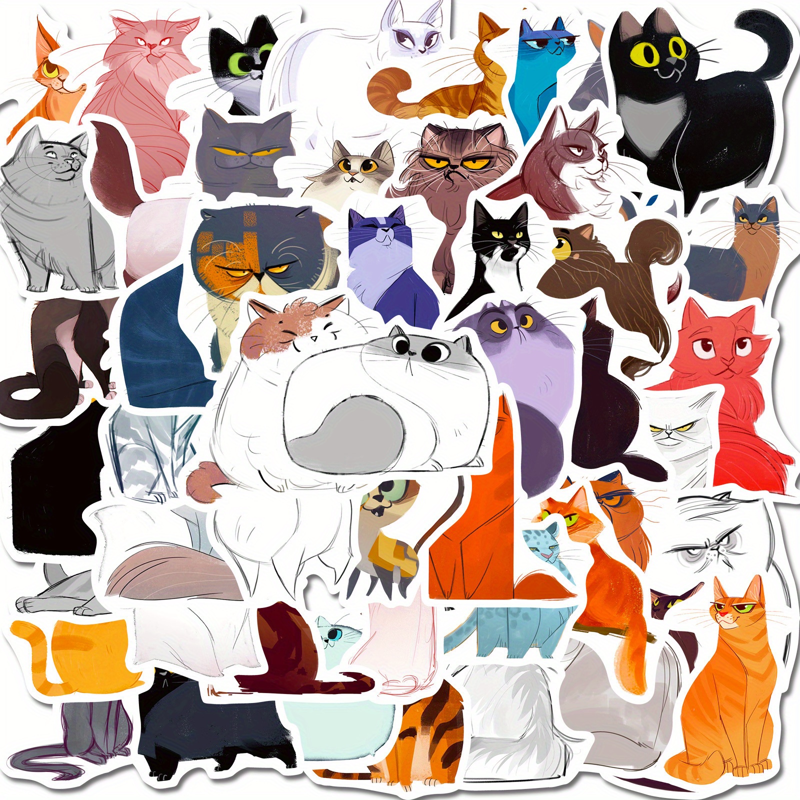 Cat Series Cute Funny Creative Cartoon Stationery Notebook - Temu New ...