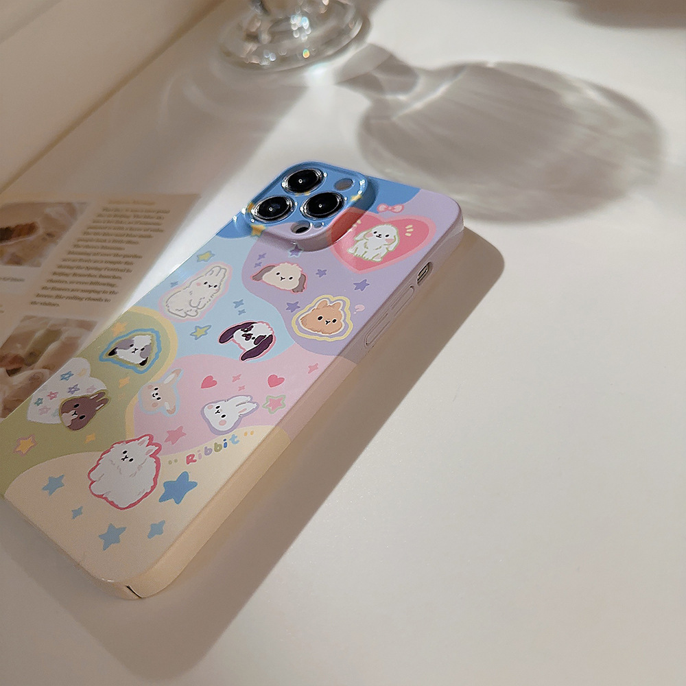 cartoon pattern phone case iphone 11/12/13/14/ max - Temu Canada