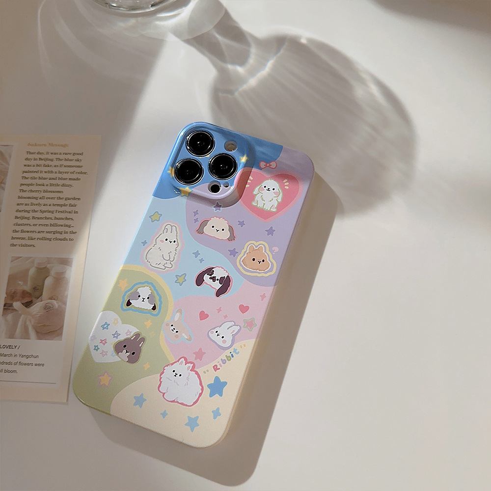cartoon pattern phone case iphone 11/12/13/14/ max - Temu Canada