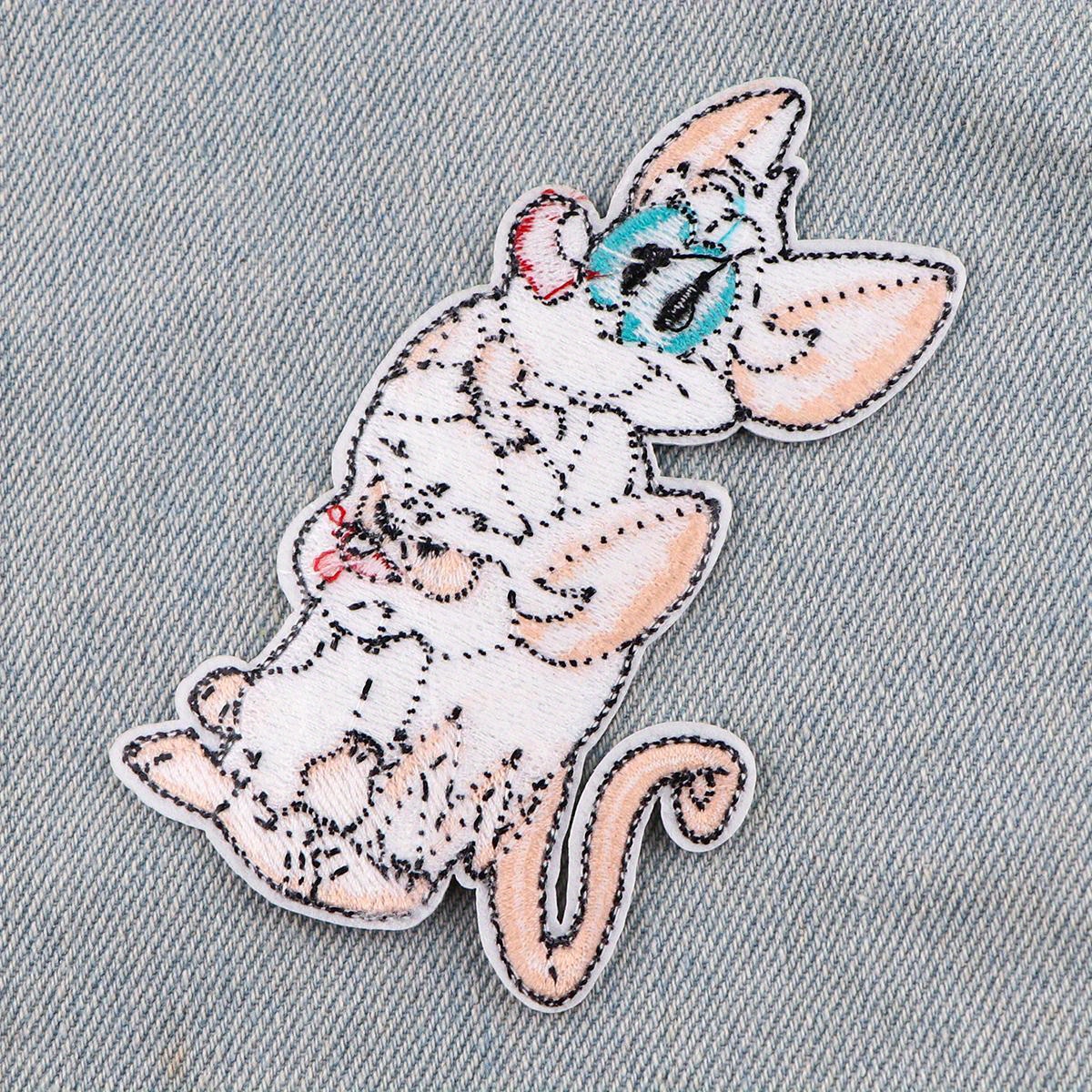 funny cartoon animal embroidered patch iron transfer sticker - Temu