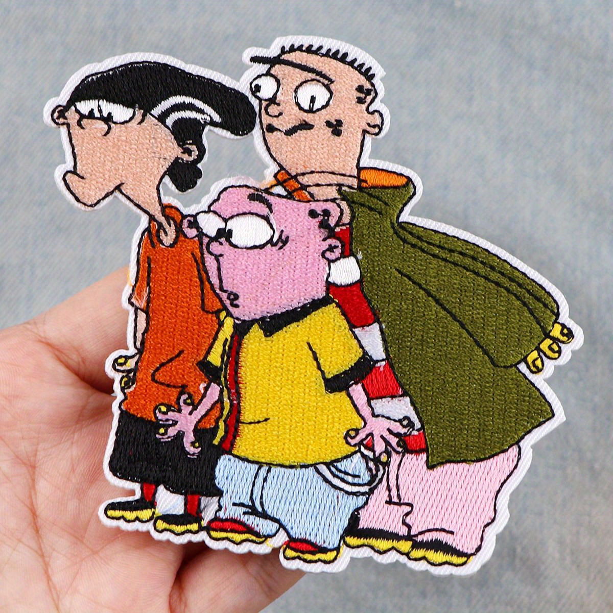Funny Cartoon Embroidered Patch Applique Iron Transfer - Temu