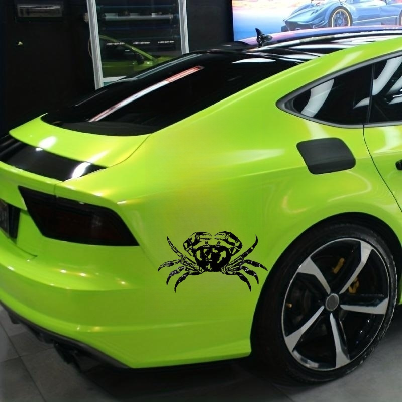 crab animal premium sticker car sticker vinyl decal cartoon - Temu ...