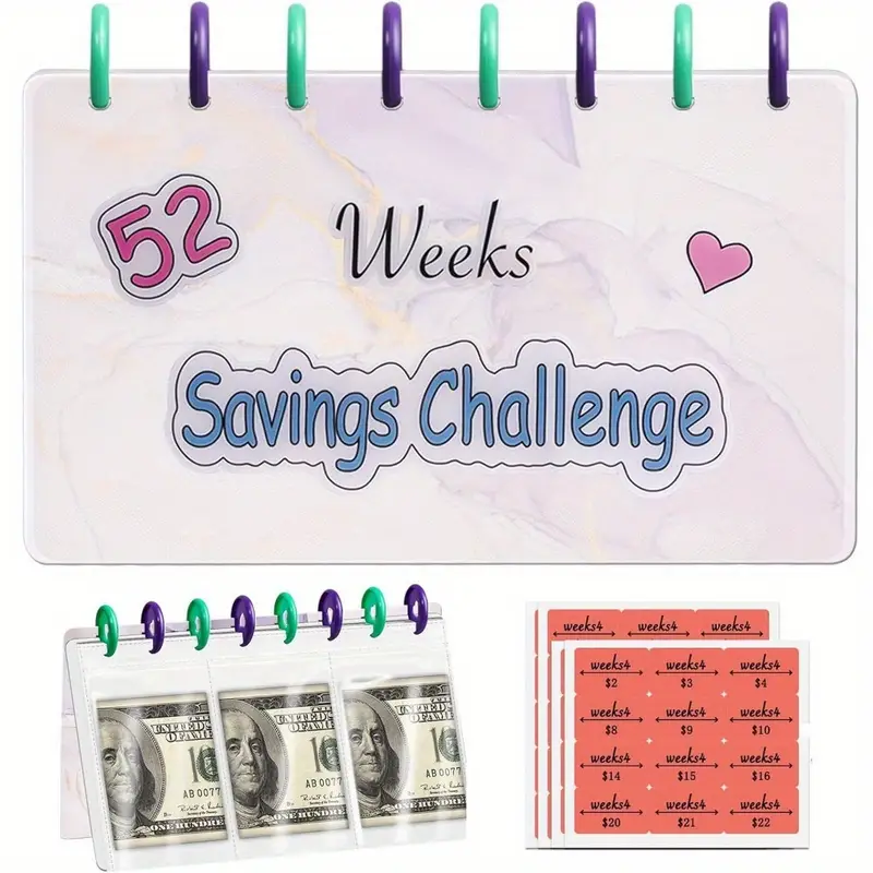 52 Week Money Saving Challenge Binder, Money Saving Challenge Book ... 52 Week Money Saving Challenge Binder, Money Saving Challenge Book ...