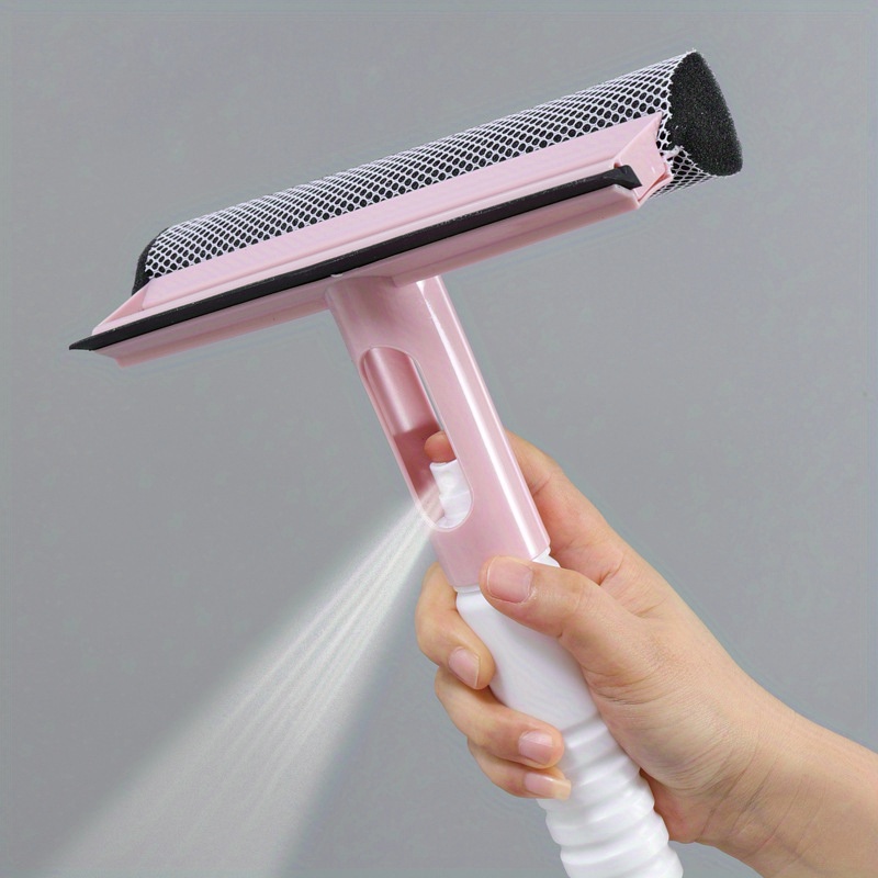 1 Glass Wiper Scraper Sprayer Window Cleaner Multifunctional - Temu ...