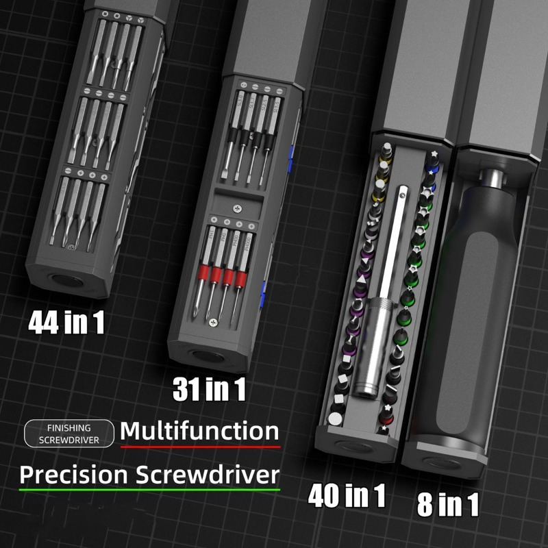Precision Screwdriver Set S2 Material Magnetic Torx Hex - Temu Canada