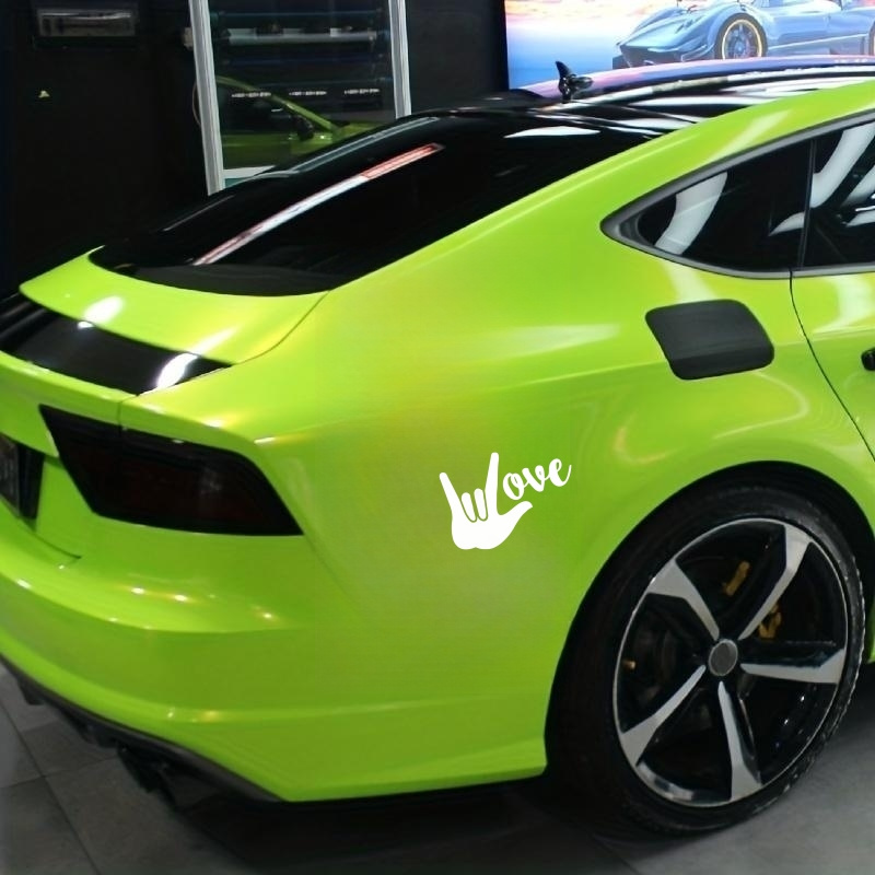 love reflective vinyl decal car window wall tablet laptop - Temu Canada