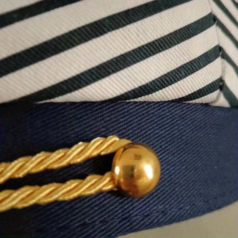 letter embroidered navy hat unisex fashion military army hat flat top ...