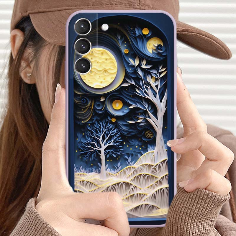 Graffiti Tree Dream Tpu Soft Protective Phone Case Samsung - Temu Australia