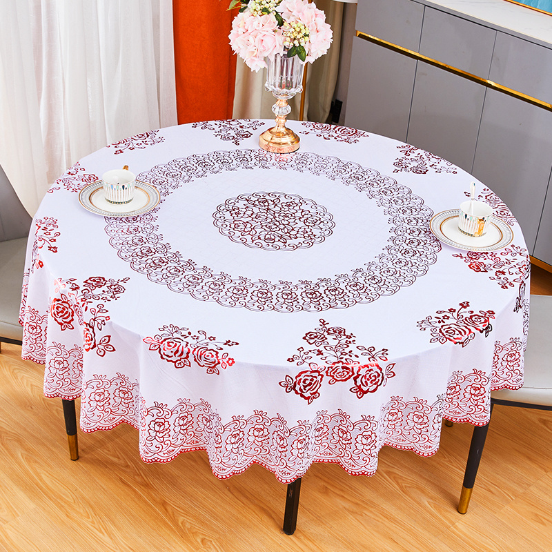 great round tablecloth waterproof oil proof washable Temu