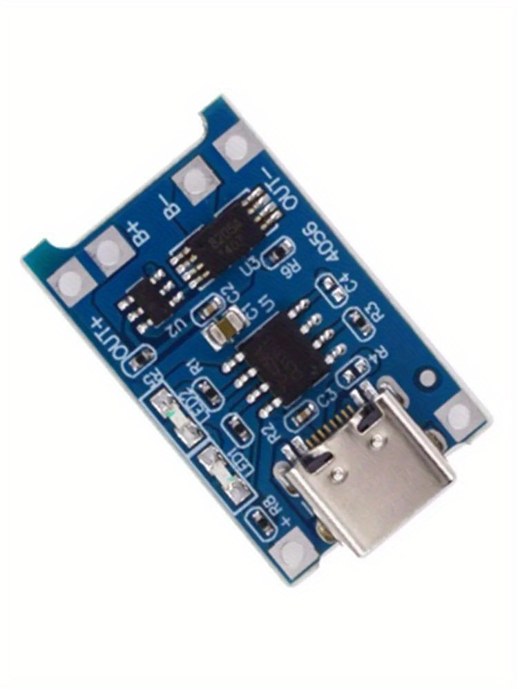 Micro Type c Usb 5v 1a Tp4056 Lithium Battery Charger Module - Temu ...