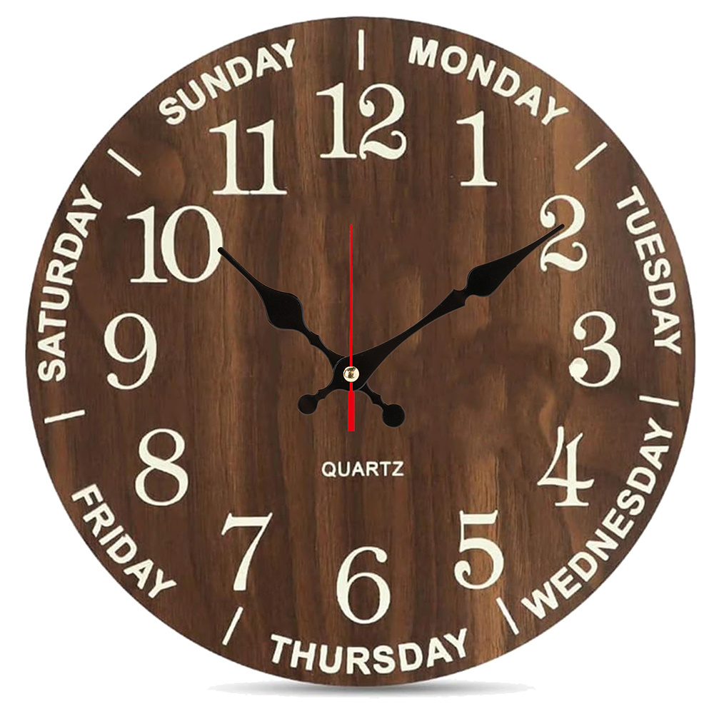Wall Clock Silent Non ticking Modern Clocks Battery Operated - Temu ...