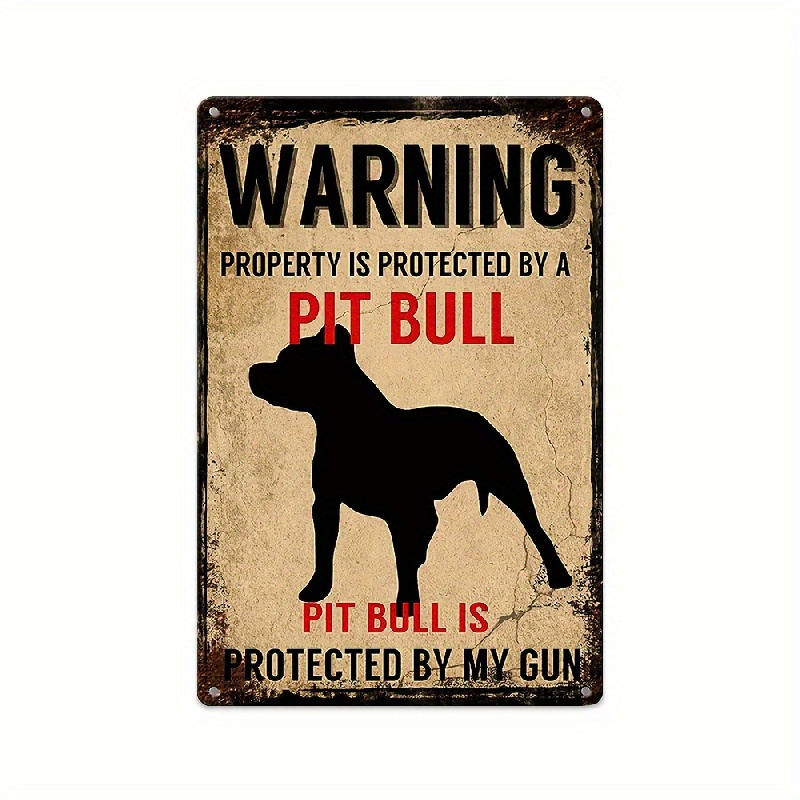 Pit Bull Warning Signs