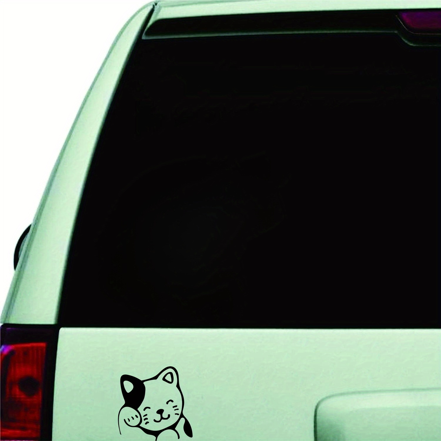 cute cat vinyl decal car window wall bumper sticker - Temu Australia
