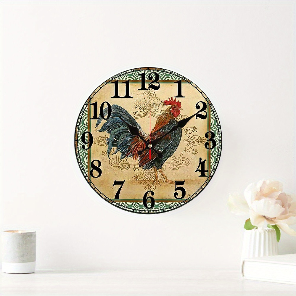 Wall Clock Clock Mute Non ticking Quality Battery Operates - Temu Canada