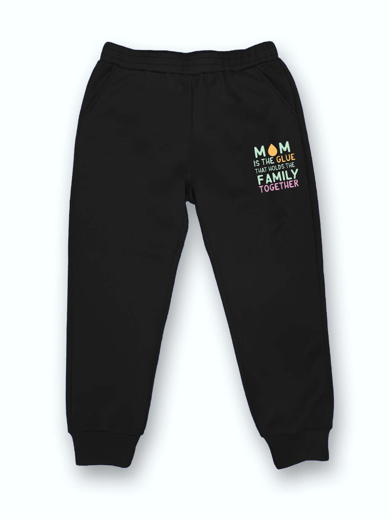 Plus Size Men's Mom Family Together Print Sweatpants - Temu Australia