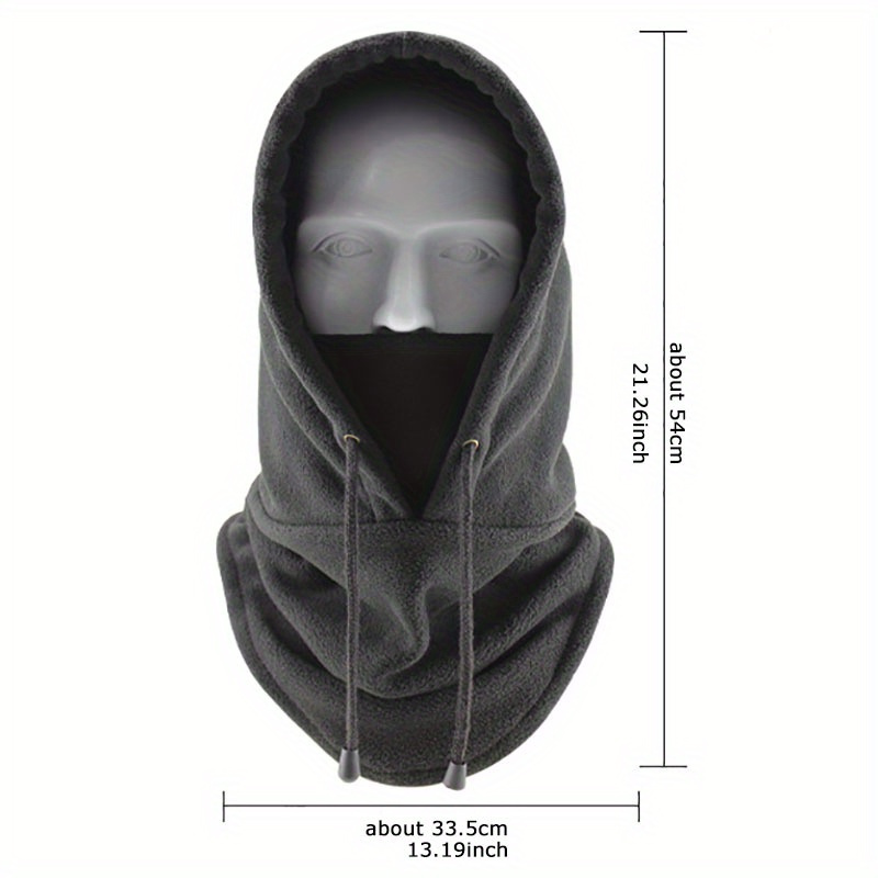 cozy fleece lined balaclava windproof moisture wicking - Temu Canada