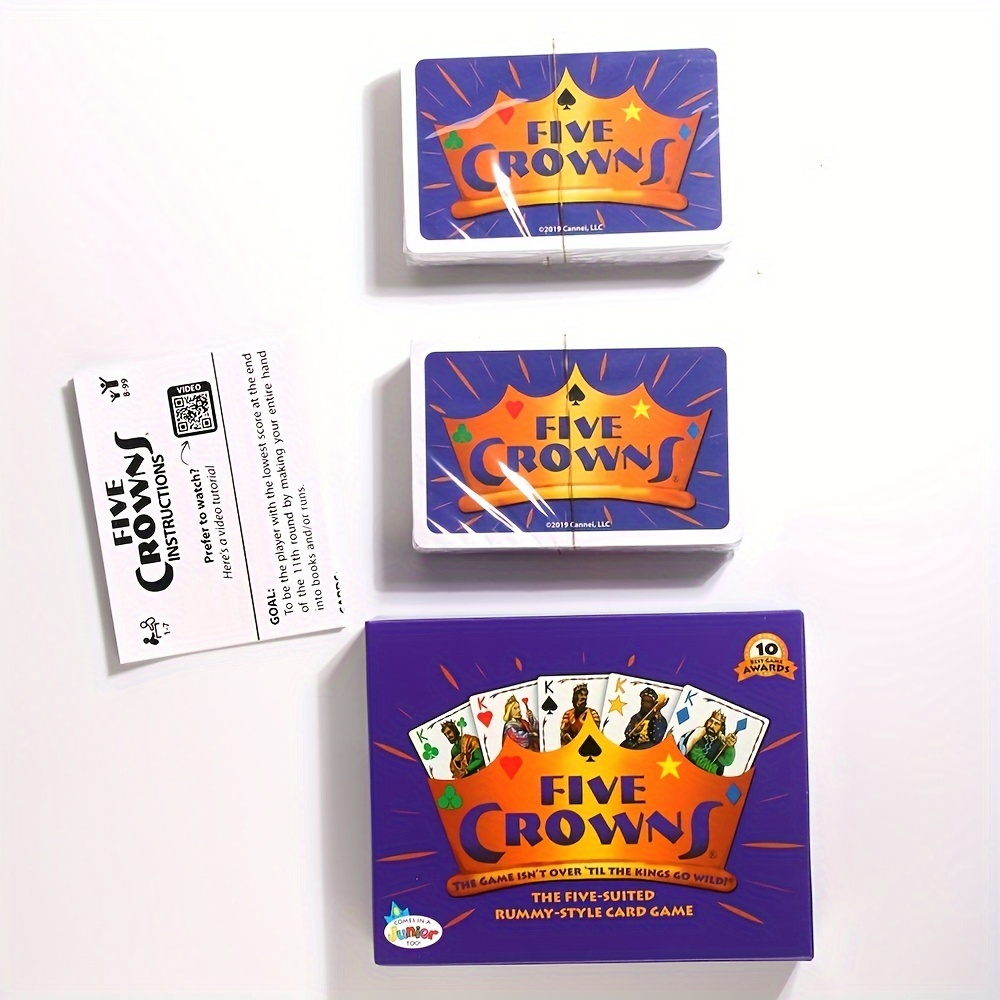 Five Crowns Card Game,fortune Telling Game Cards For Party Board Game ...