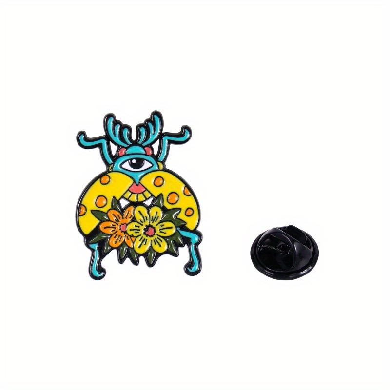 Cute Insect Shaped Brooch Creative Animal Pattern Pin Hat - Temu United ...