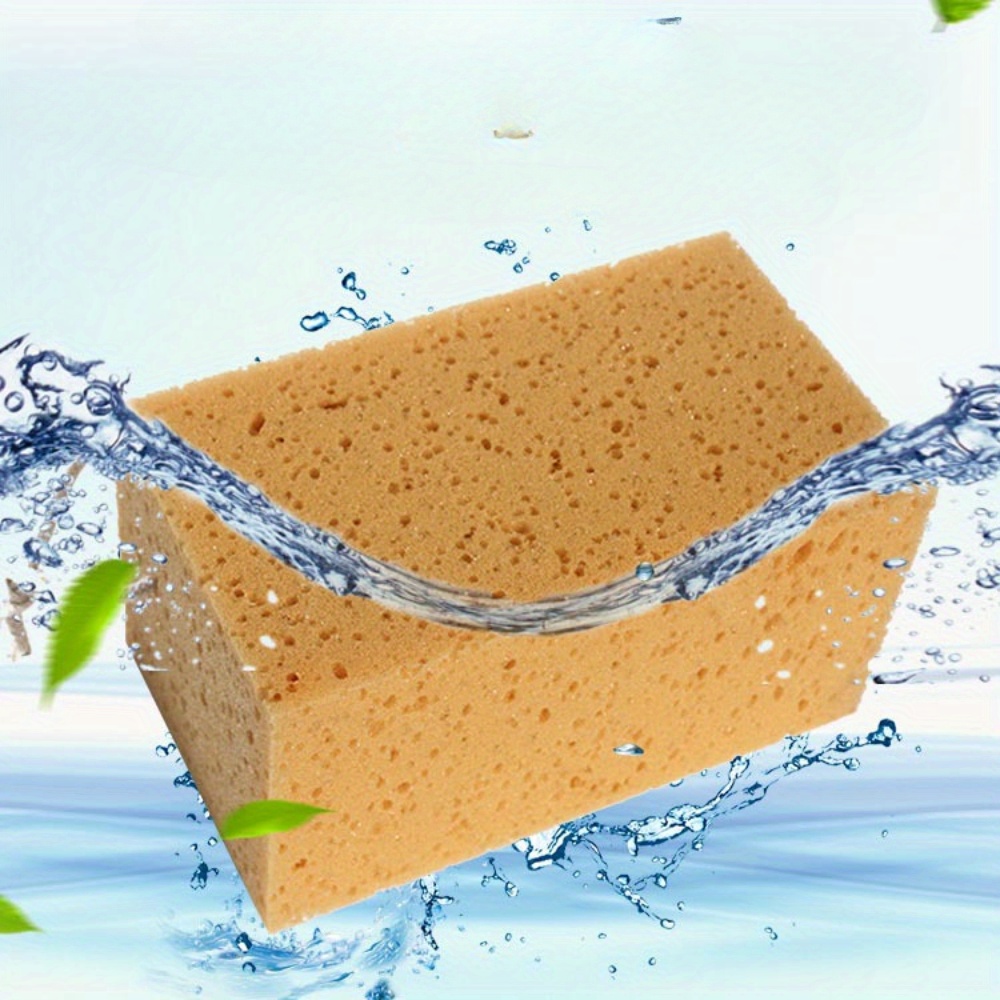 Car Washing Wax Sponge Car Cleaning Tools Square Honeycomb - Temu Australia
