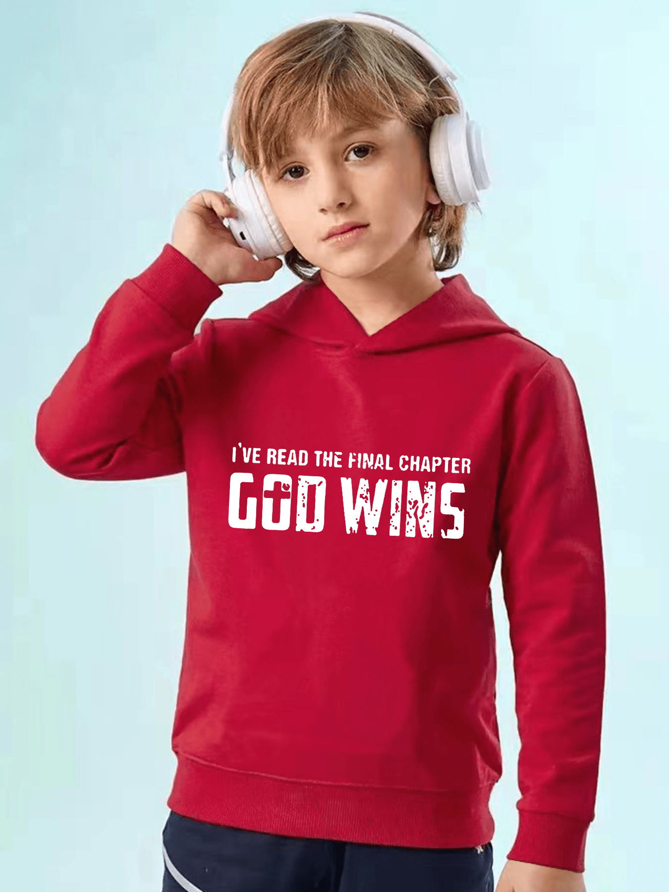 เสื้อฮู้ดที่น่ารักและ พิมพ์ตัวอักษร GOD - Temu Thailand