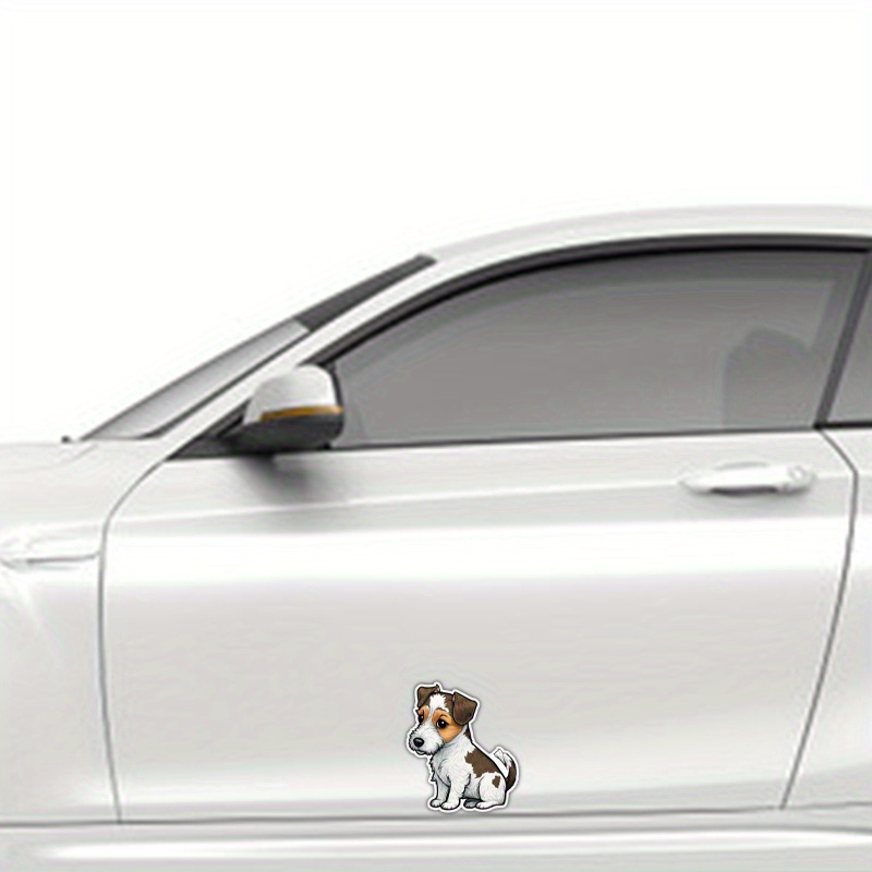 Cute Jack Russell Terrier Vinyl Car Sticker Decal Animal - Temu New Zealand