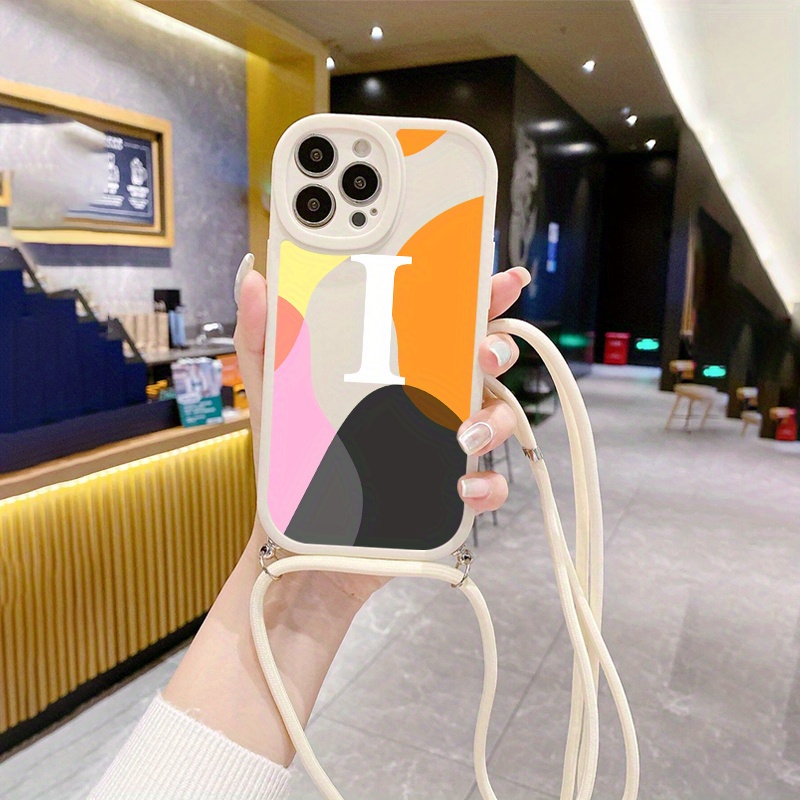 Graphic Phone Case Lanyard Iphone 15 14 13 12 11 Pro Max Xs - Temu United Kingdom