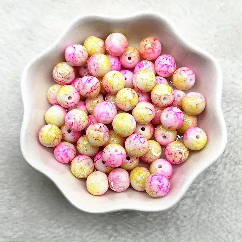 new pattern glass loose spacer beads jewelry making diy - Temu new pattern glass loose spacer beads jewelry making diy - Temu